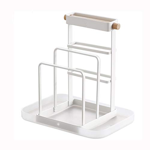 CXDTBH Sitting Free Punching 304 Stainless Steel Pot Cover Rack Kitchen Shelf Cutting Board Cutting Board Chopping Board Rack