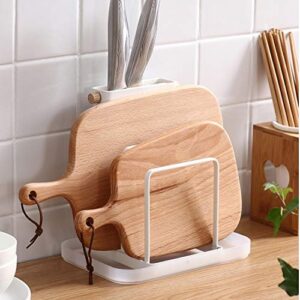 CXDTBH Sitting Free Punching 304 Stainless Steel Pot Cover Rack Kitchen Shelf Cutting Board Cutting Board Chopping Board Rack