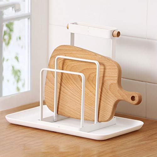 CXDTBH Sitting Free Punching 304 Stainless Steel Pot Cover Rack Kitchen Shelf Cutting Board Cutting Board Chopping Board Rack