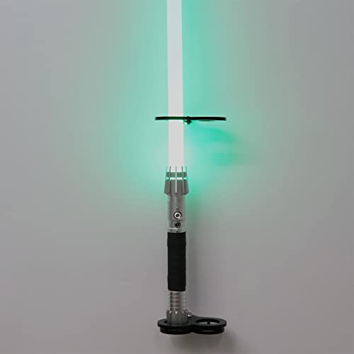 WANLIAN Lightsaber stand lightsaber wall mount lightsaber display stand wall mount acrylic lightsaber display bracket for Display Lightsaber wall (Black 2 holes)