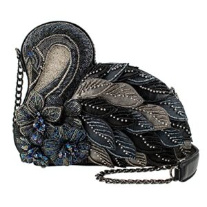 mary frances swanky swan, black