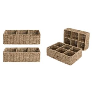 storageworks small wicker baskets