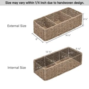 StorageWorks Small Wicker Baskets