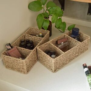 StorageWorks Small Wicker Baskets