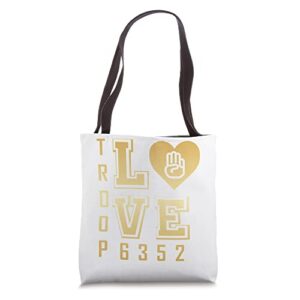 Troop Love 6352 Tote Bag