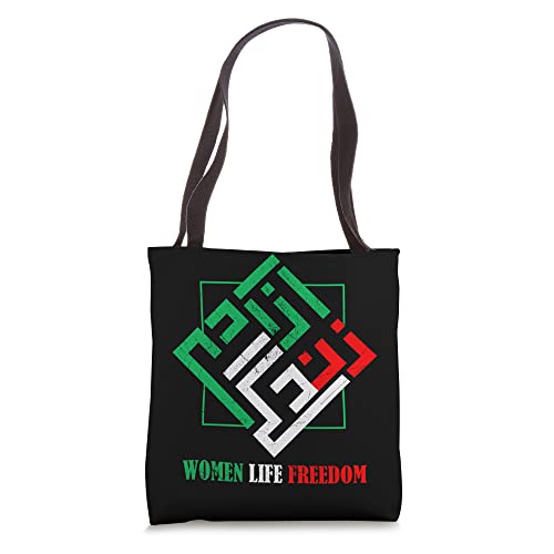 Zan Zendegi Azadi Persian Woman Life Freedom Tote Bag