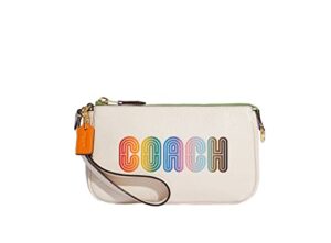 coach nolita 19 rainbow leather clutch purse – #ca438