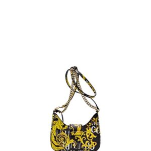 Versace Jeans Couture women Logo couture hobo bags black - gold