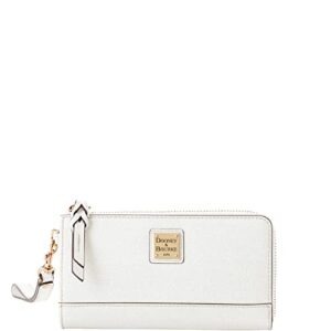 dooney & bourke saffiano folded zip wristlet