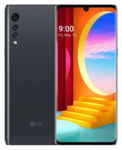 lg velvet 5g (128gb, 6gb ram) 6.8″ camera, gray, verizon unlocked (renewed)