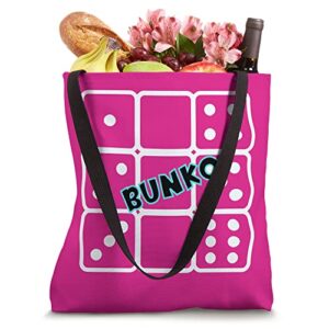 BUNKO Dice Game Tote Bag