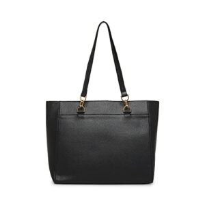 Anne Klein Womens Anne Klein W/ large tote w pouch, Black/Black/ Milk Choc-drk Choc, One Size US