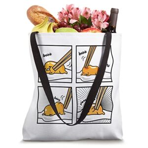 Funny Boink Egg Yolk Please Stop Cute Lazy Sleepy Egg Food Tote Bag