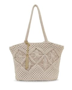 lucky brand rupi tote, vanilla