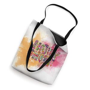 Celebrate the Festival of Colors with Our Happy Holi Shirt Tote Bag