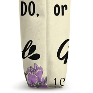 Christian Flowers - Do All To The Glory Of God Scripture Tote Bag