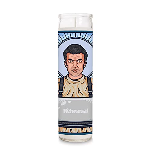 Nathan Fielder Prayer Candle, Funny Novelty Candle Gag Gift, Premium Glass Humorous Celebrity Prayer Votive for Birthdays, Anniversaries, Holidays, Special Occasions, NF54