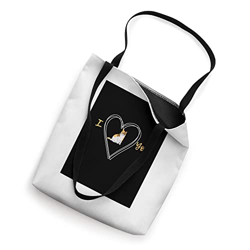 Tote Bag. I Heart (cat) you! Tote Bag