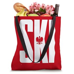 Polish Dyngus Day SKI Polish Name Polish Eagle Tote Bag