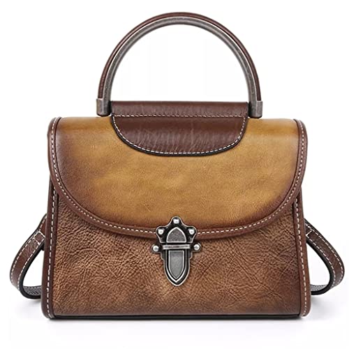 WYKDD Ladies Handbag Crossbody Handbag Women Retro Messenger Shoulder Tote Bag (Color : E, Size : 21 cm (L)*8.5 cm(D)*16 cm (T))