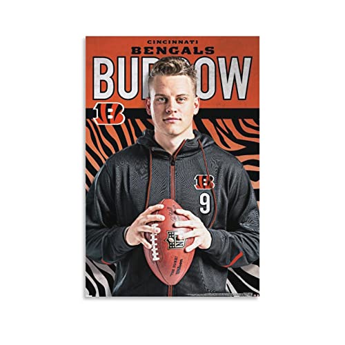 LIMB Joe Burrow Anime Pictures HD Posters and Prints for Home Decor Wall Art Canvas Decoration 16x24inch(40x60cm)