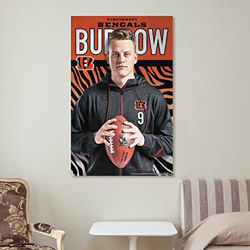 LIMB Joe Burrow Anime Pictures HD Posters and Prints for Home Decor Wall Art Canvas Decoration 16x24inch(40x60cm)