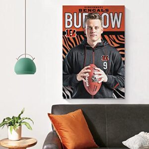 LIMB Joe Burrow Anime Pictures HD Posters and Prints for Home Decor Wall Art Canvas Decoration 16x24inch(40x60cm)