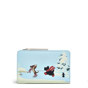 radley london ice skating – medium bifold wallet