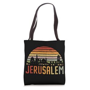 jerusalem jewish country israelite israel tote bag