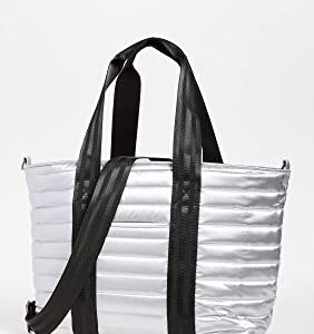 Think Royln Women's Wingman Bag, Silver Liquid, One Size