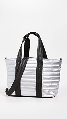 Think Royln Women's Wingman Bag, Silver Liquid, One Size