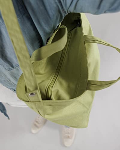 Horizontal Zip Duck Bag - Pistachio