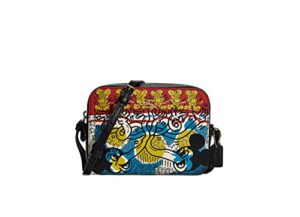 coach disney mickey mouse x keith haring leather mini crossbody camera bag – #c6906