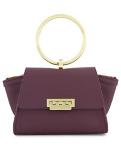 zac posen eartha wristlet crossbody, bordeaux