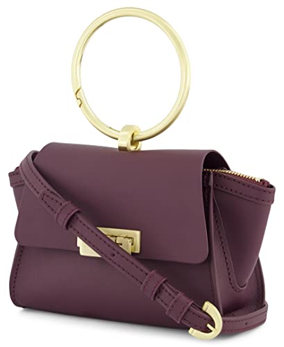 Zac Posen Eartha Wristlet Crossbody, Bordeaux