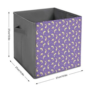 Cute Axolotl1 Collapsible Storage Bins Basics Folding Fabric Storage Cubes Organizer Boxes with Handles