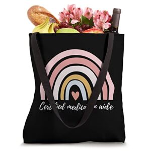 certified medication aide Tote Bag