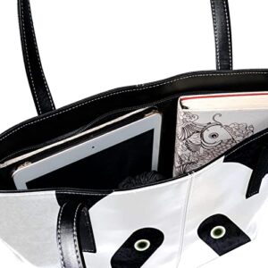 Tote Bag Women Satchel Bag Handbag Stylish Tote Handbag for Women Hobo Bag Fashion Crossbody Bag, Black and White Animal Panda