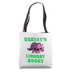 Oakies Library Books Tote Bag