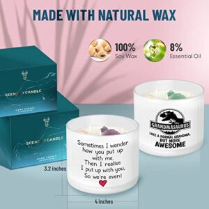 Gifts for Men Women - Anniversary Birthday Gifts for Him Her, Boyfriend Girlfriend Gifts Ideas, I Love You Gifts for Wife Husband, Lavender Scented Candle