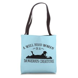 A Well Read Woman Tote Bag