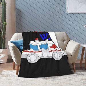 Wee Woo Ambulance Amr Funny EMS EMT Paramedic Ultra-Soft Micro Fleece Blanket Microfiber Blanket Luxury All Seasons Warm Blanket for Bedding Sofa and Travel 60"X50"