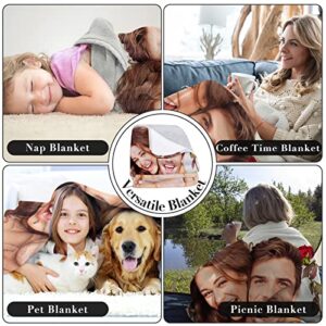 Custom Blanket for Couples Gifts Personalized Blanket with Photo Customized Picture Blankets Flannel Picture Blanket Custom Gifts for Adult Husband/Wife/Girlfriend/Boyfriend Birthday Valentines40*50In