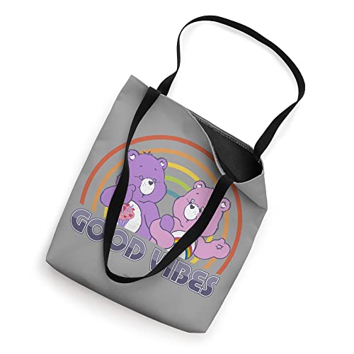 Care Bears Good Vibes Rainbow With Share And Cheer Bear Tote Bag