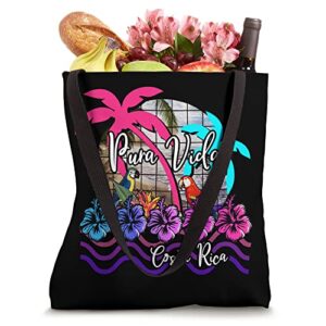 Pura Vida Costa Rica Family Vacation Spring Break Souvenir Tote Bag