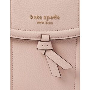 Kate Spade New York Knott Pebbled Leather North/South Crossbody Mochi Pink One Size