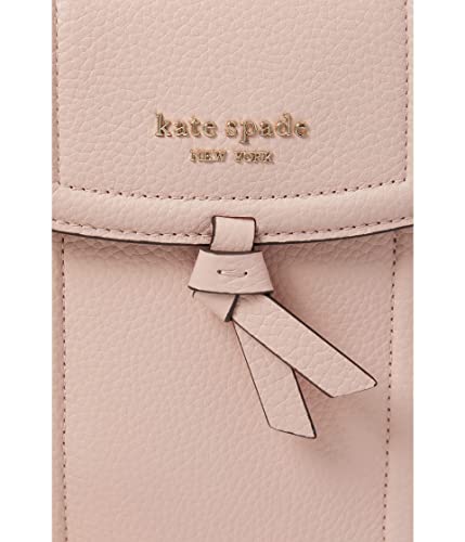 Kate Spade New York Knott Pebbled Leather North/South Crossbody Mochi Pink One Size