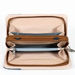 Borzelli. Fashion Purse and wallet Set for women made in Vegan Leather. 2 Pcs. Both include bag strap.