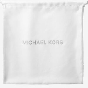 Michael Kors Charlotte Signature Large Top Zip Tote, Shoulder Bag bundle with XL Dust Bag Vanilla