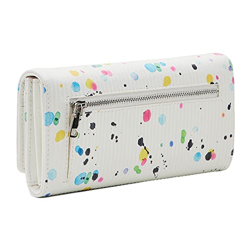 Desigual Women's Accessories PU Long Wallet, White